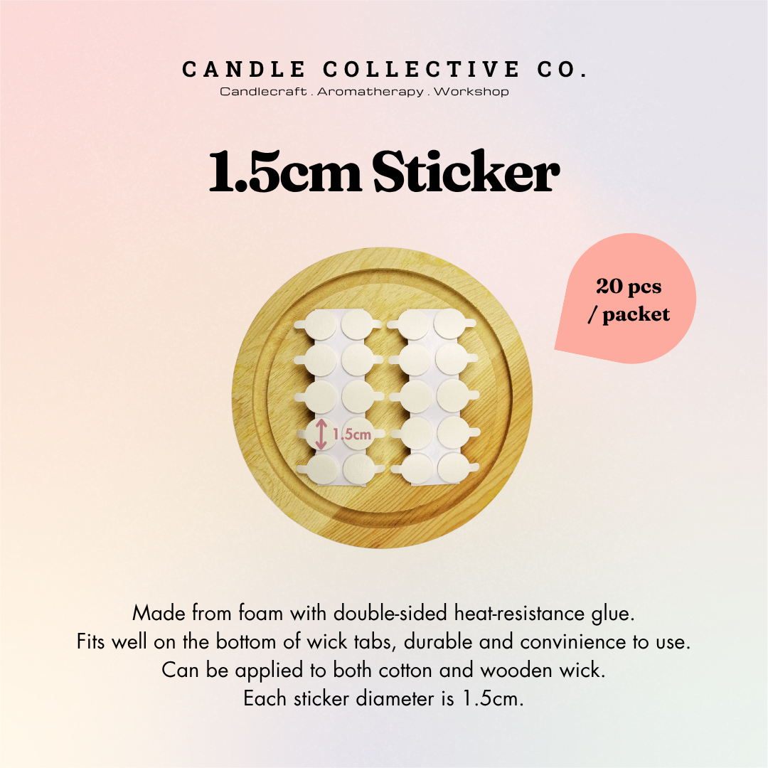 1.5cm Sticker – Candle Collective